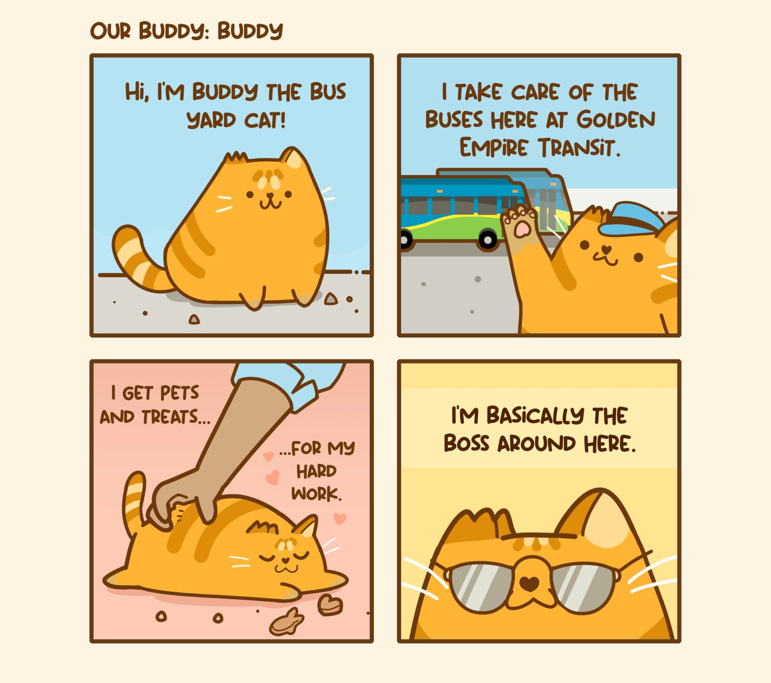 Buddy-Comic - Golden Empire Transit District