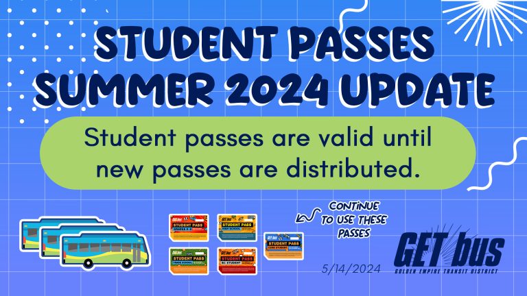 Free Bus Rides for Students - Golden Empire Transit District
